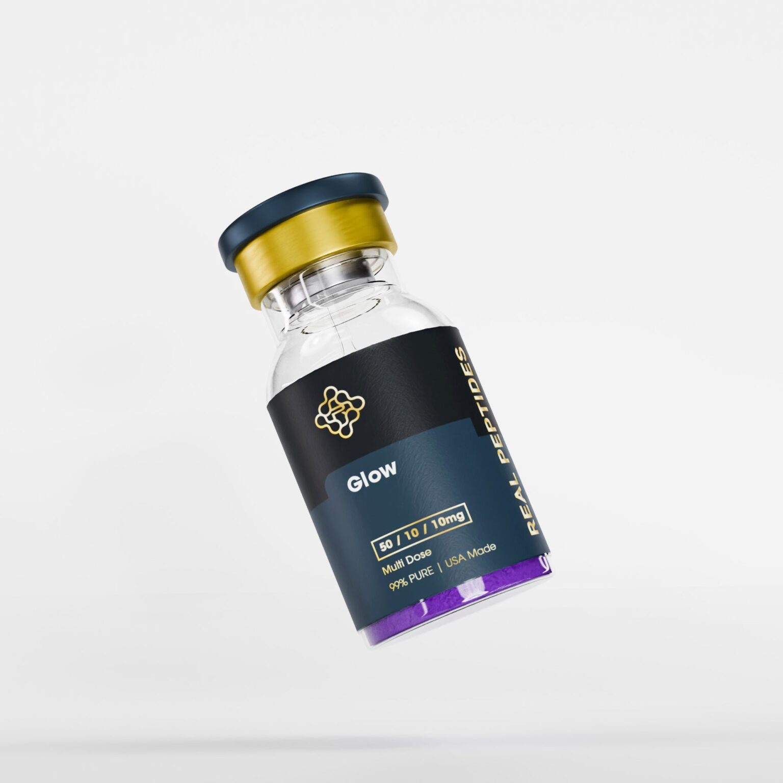 Buy Glow Blend Peptide Stack | Skin, Repair & Vascular Research Trio