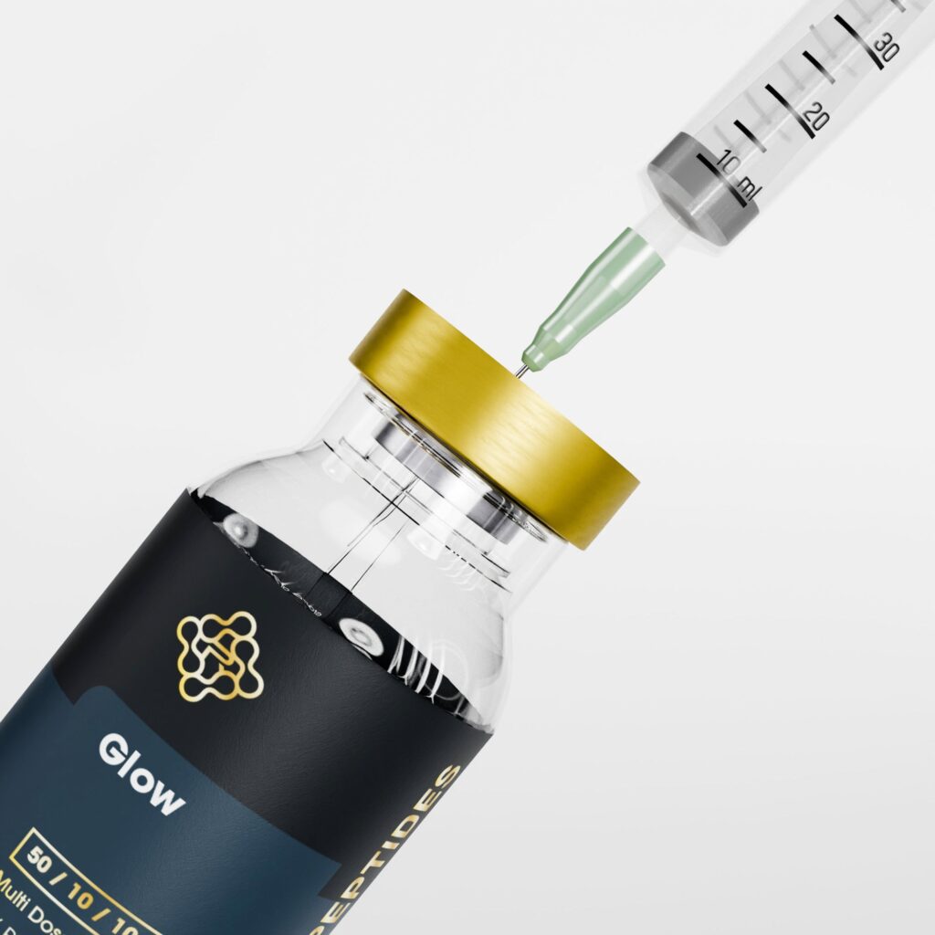 Buy Glow Blend Peptide Stack | Skin, Repair & Vascular Research Trio