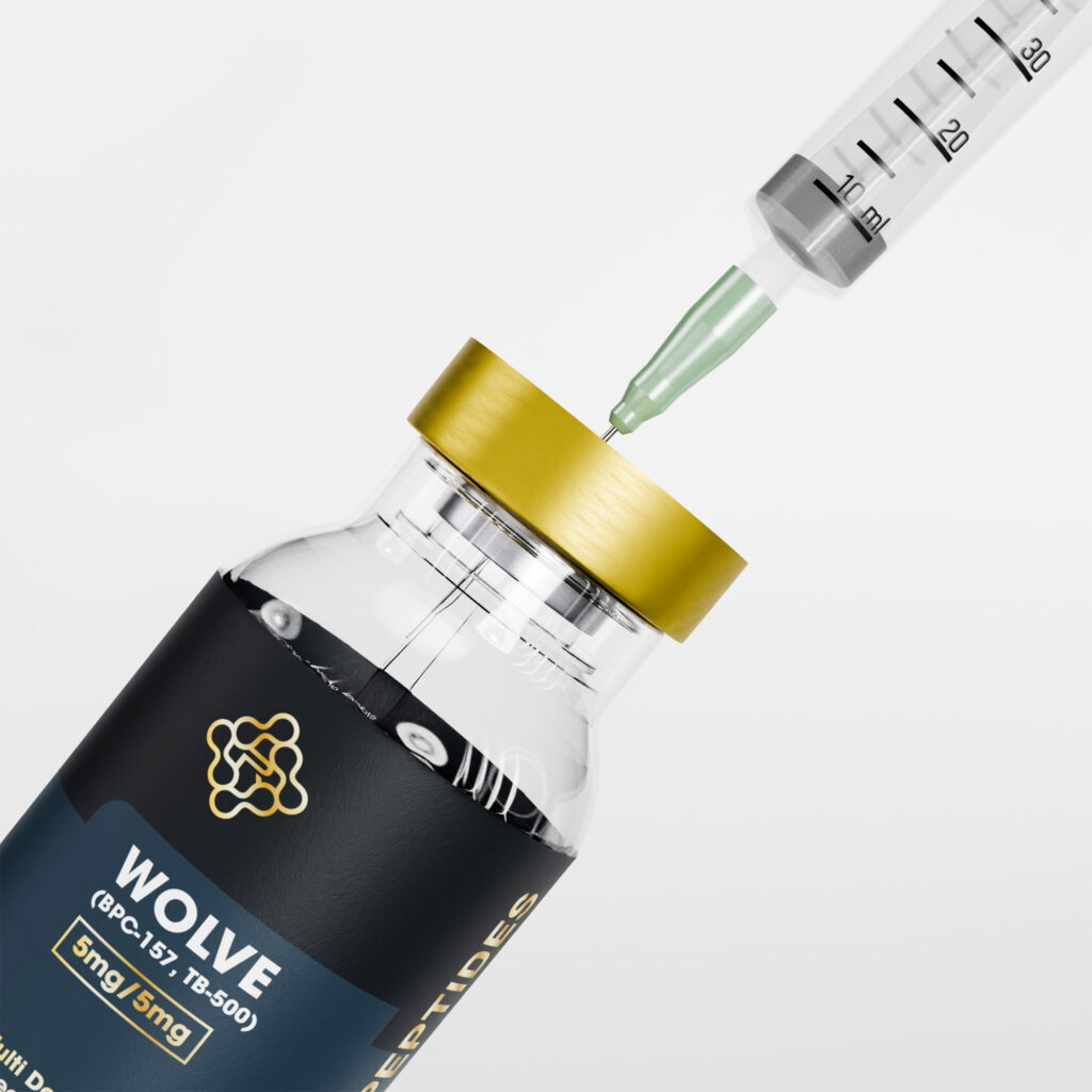 Wolverine Peptide Stack (BPC-157 + TB-500) – Research Recovery Blend